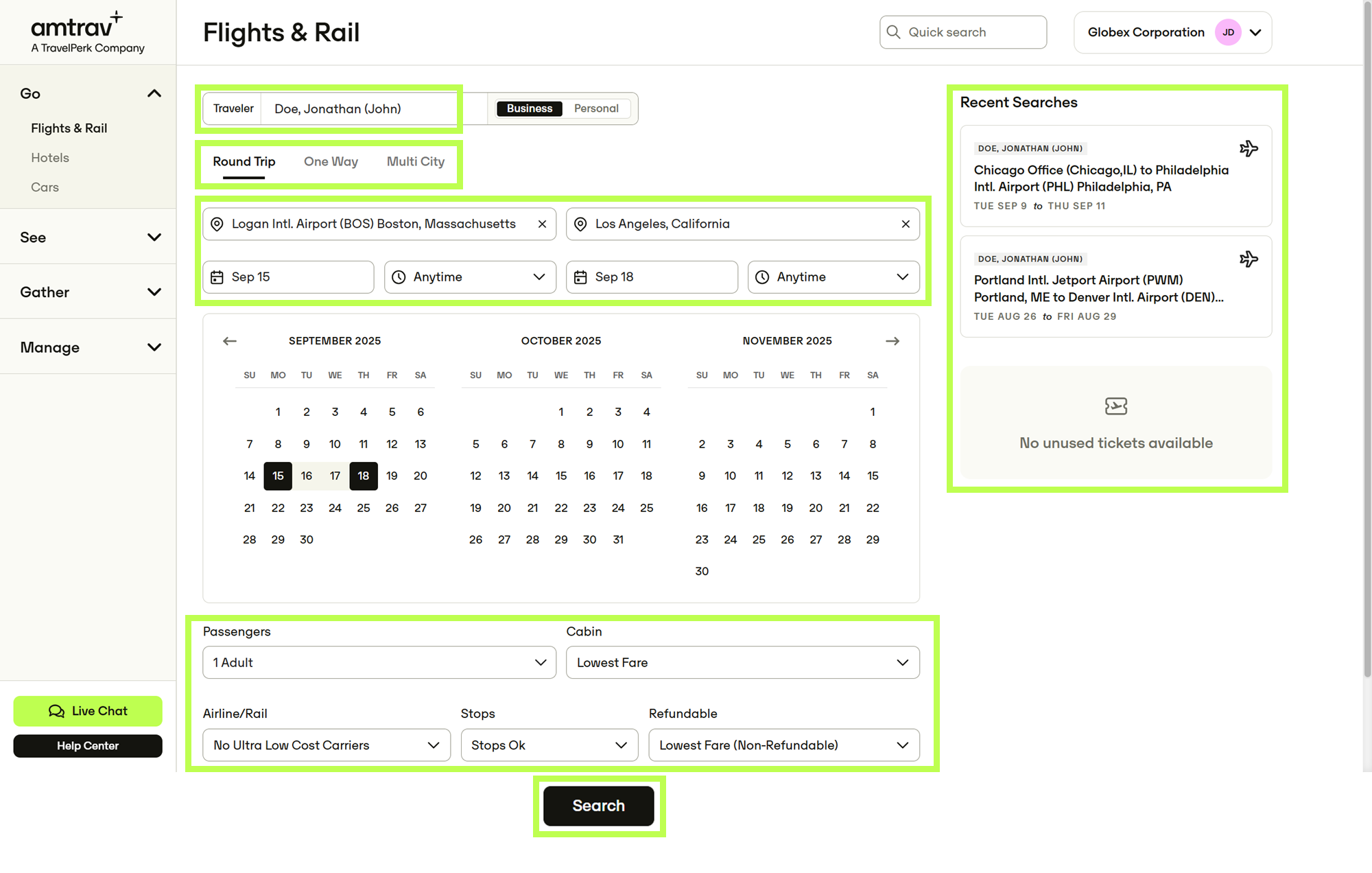 How do I book a flight? – AmTrav
