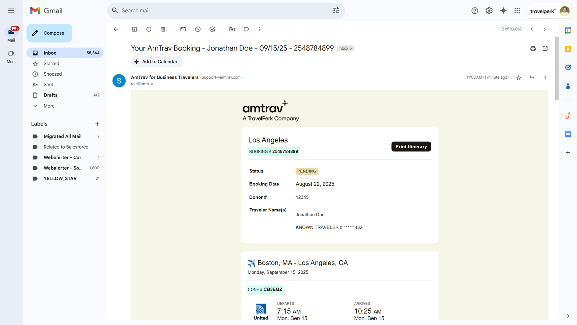 How do I book a flight? – AmTrav